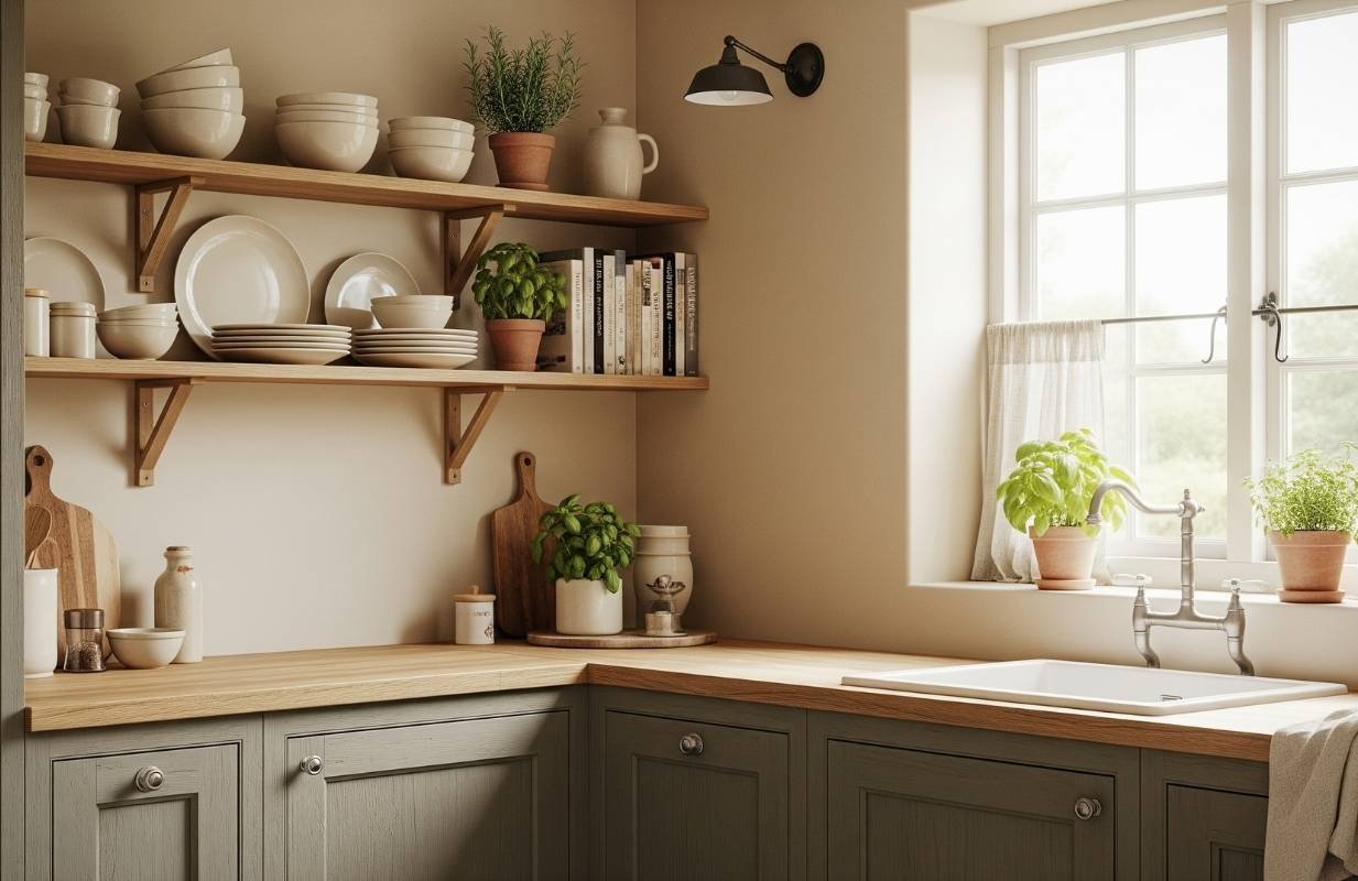 Rustic Sage Green Kitchen Cabinets | Cozy, Stylish and Timeless