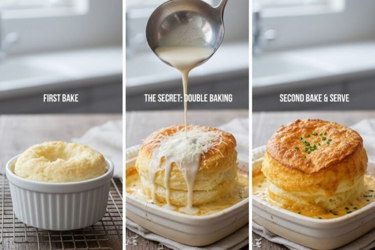 Best Twice-Baked Cheese Soufflé Recipe For Rich Flavour