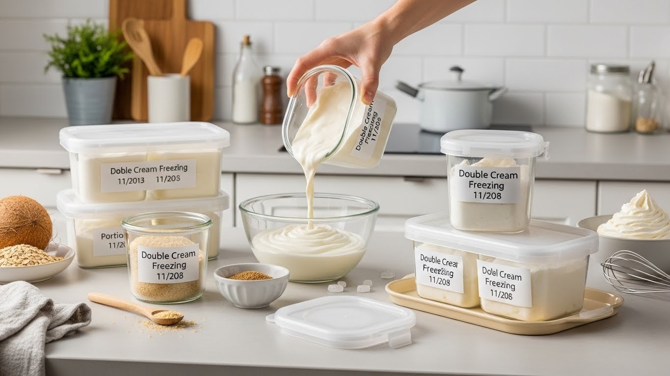 How Can You Freeze Double Cream Without Ruining It